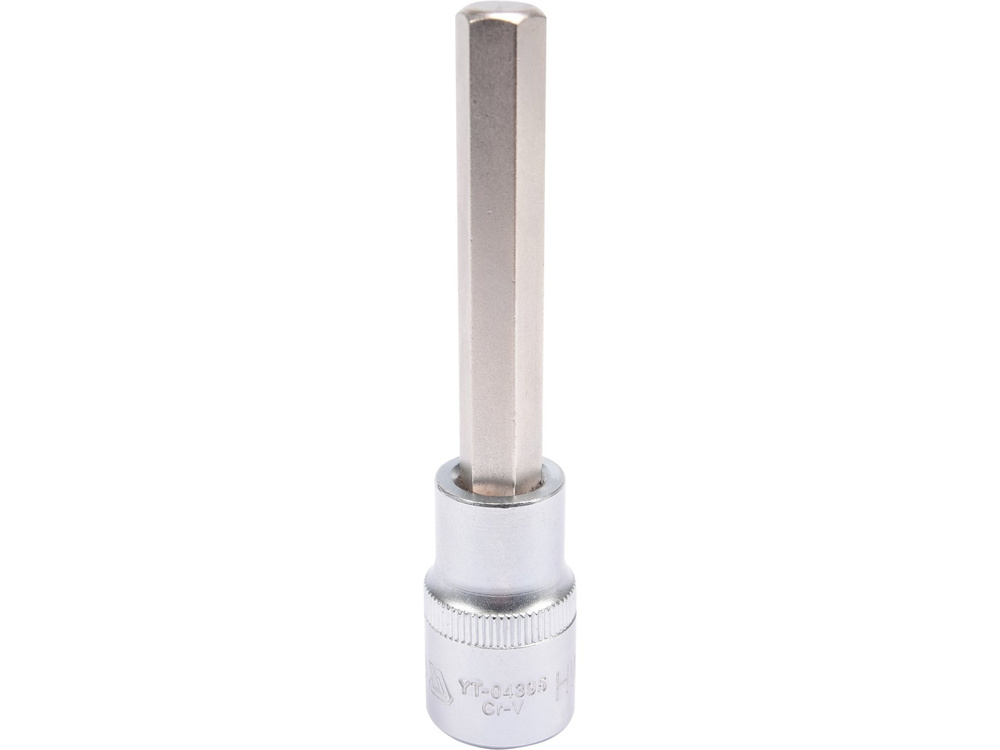 BIT HEXAGONAL CU ADAPTOR 1/2'', 10X100MM 10 mm - Yato YT-04395 - toya24.ro